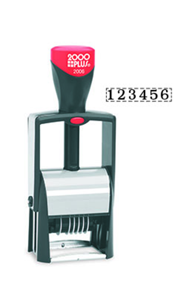 2000 Plus® 2006 Heavy Duty Metal #1 || Self-Inking Date Stamps || 1/4 ...
